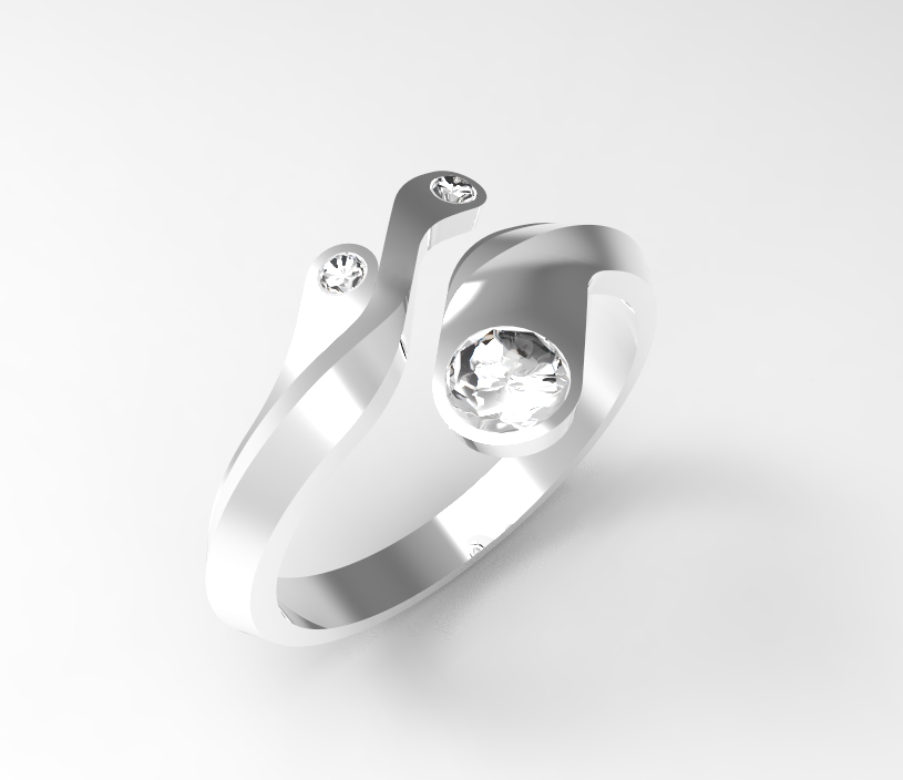 EB Custom Engagement Ring – MIMSTUDIOS